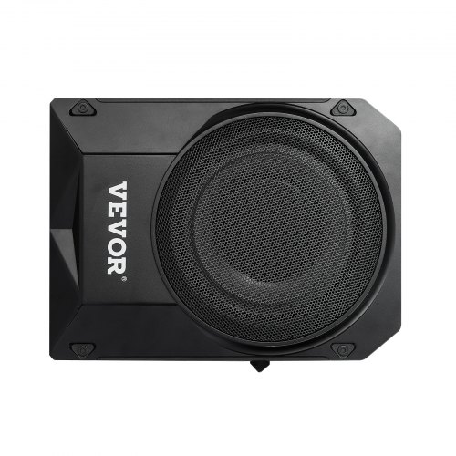 VEVOR 10" 400W Underseat Car Subwoofer, Slim Powered Car Subwoofers ...