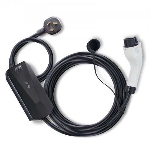 VEVOR Level 2 Portable EV Charger, 16 Amp 240V, Electric Vehicle ...