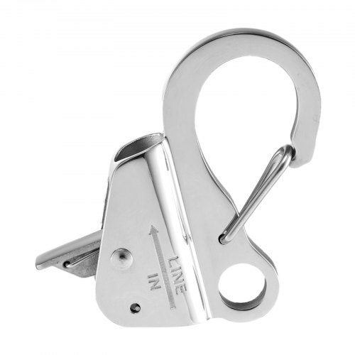 VEVOR Boat Anchor Hook, 304 Stainless Steel Slide Anchor, Knotless ...