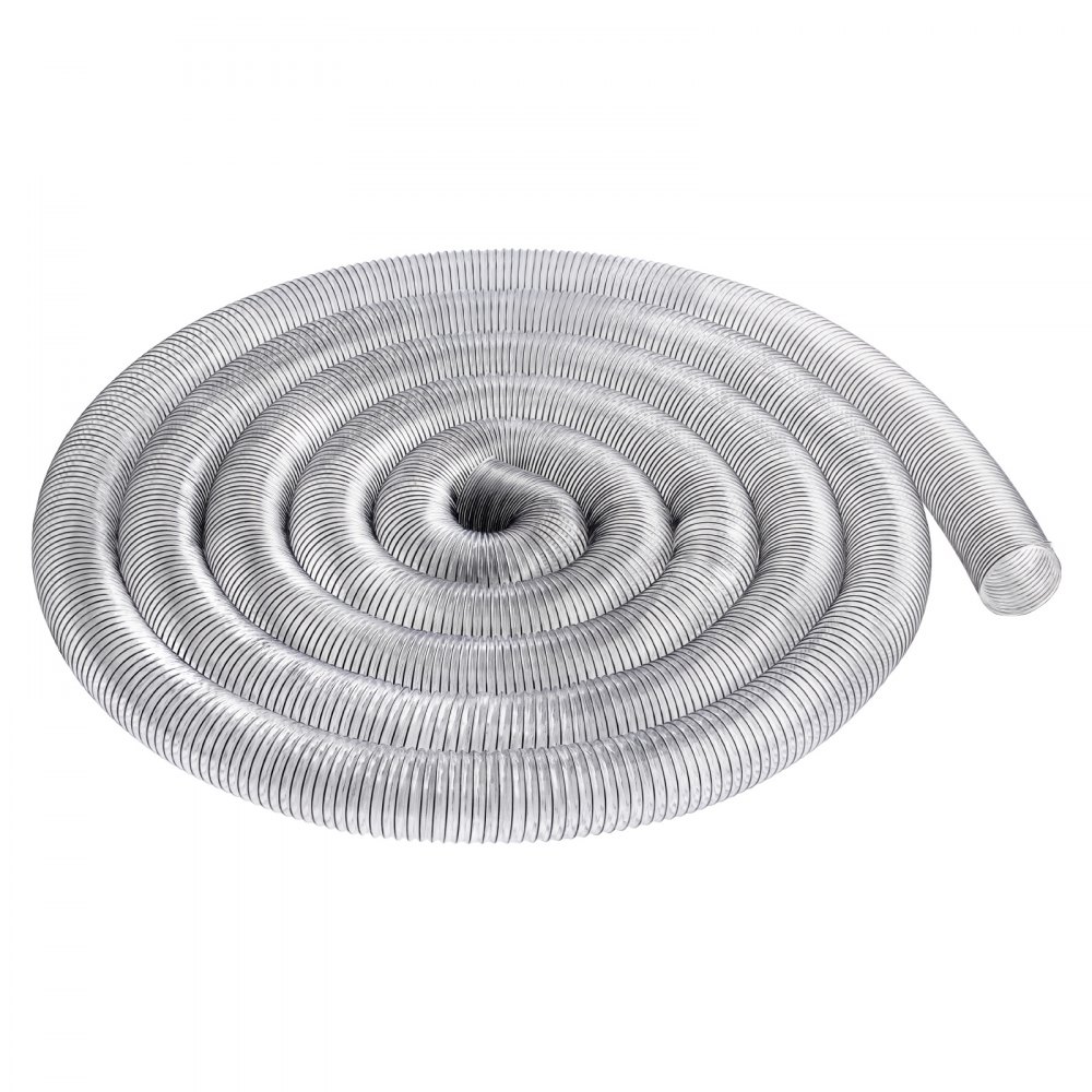 VEVOR Dust Collection Hose, 4'' x 50', Thickened PVC Material Puncture ...