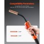 250Amp Mig Welding Gun with 15FT Cable Suitable for 0.035" 0.045 ...