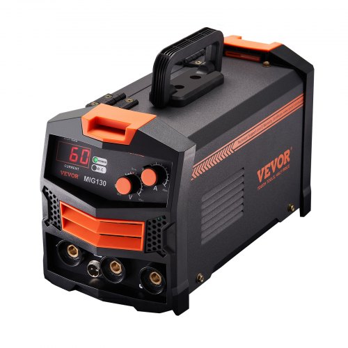 MIG Welder 130Amp Gasless Flux Core Mig Welding Machine with IGBT ...