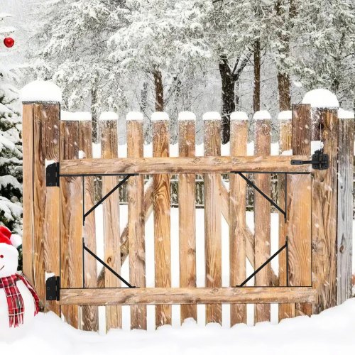 Gate Corner Brace Bracket Anti Sag Gate Frame Hardware Kit for Stable ...