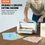 VEVOR Manual Die Cutting Embossing Machine 9" Opening For Art Craft ...