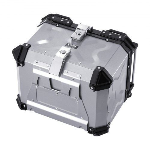 45L Motorcycle Top Case Universal Motorbike Tail Box with Leather ...