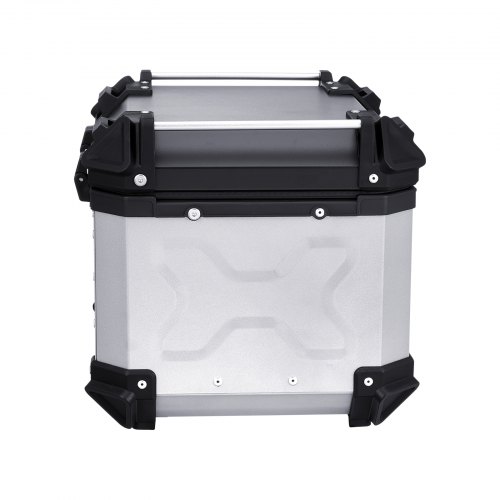 45L Motorcycle Top Case Universal Motorbike Tail Box with Leather ...