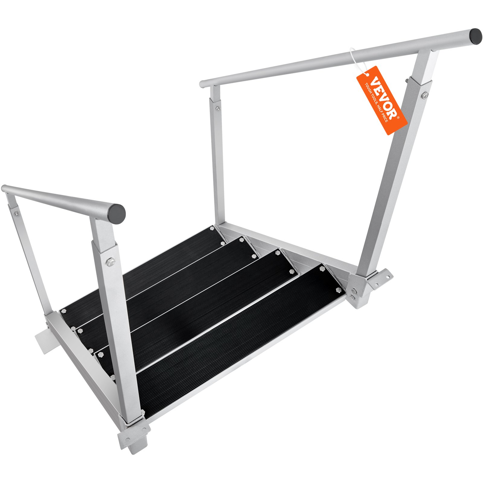 VEVOR Dock Ladder, 30''-38'' Adjustable Height, 500 lbs Load Capacity ...