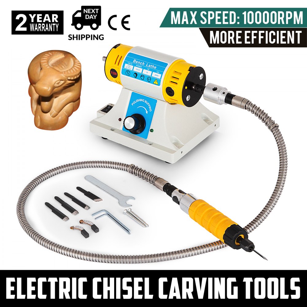 VEVOR 220V Electric Chisel Carving Tool Wood Carving Machine ...