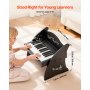 VEVOR Kids Piano Keyboard, 25 Keys Wooden Digital Piano for Kids, Mini ...
