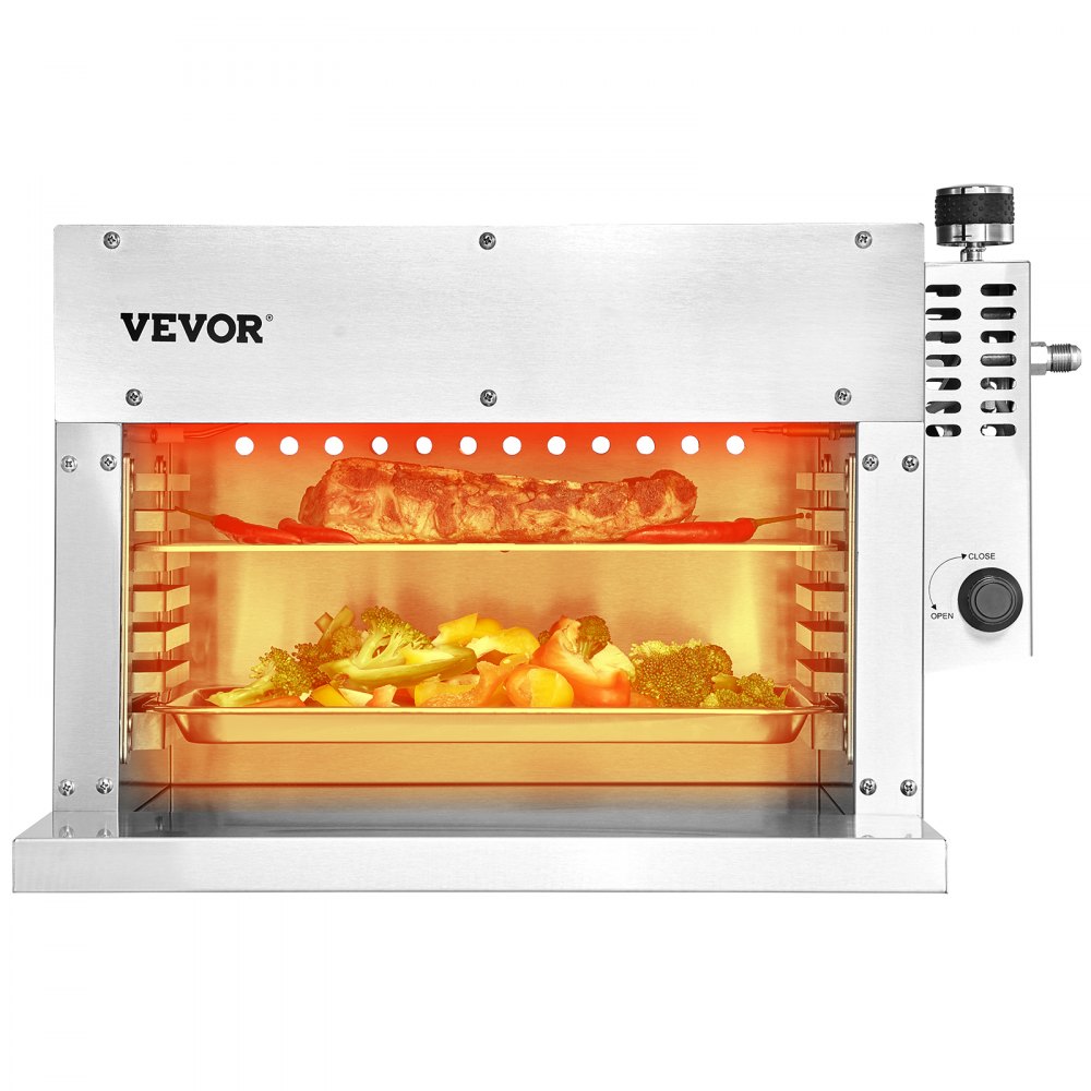 VEVOR 1500 Degree Steak Grill - 12000 BTU, 5.5" / 14 cm