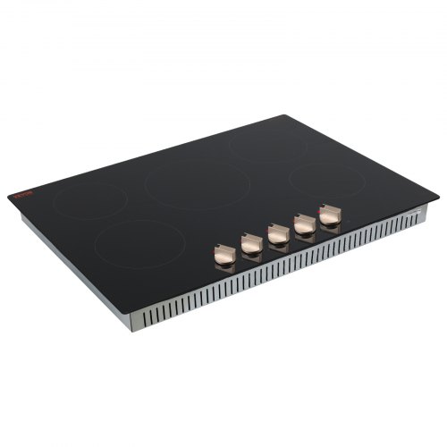 9200W 5 Burner Induction Cooktop Electric Countertop Burner Knob ...