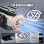 5HP Air Compressor Electric Motor 230V 25A 3450RPM 56Hz Frame CW/CCW ...