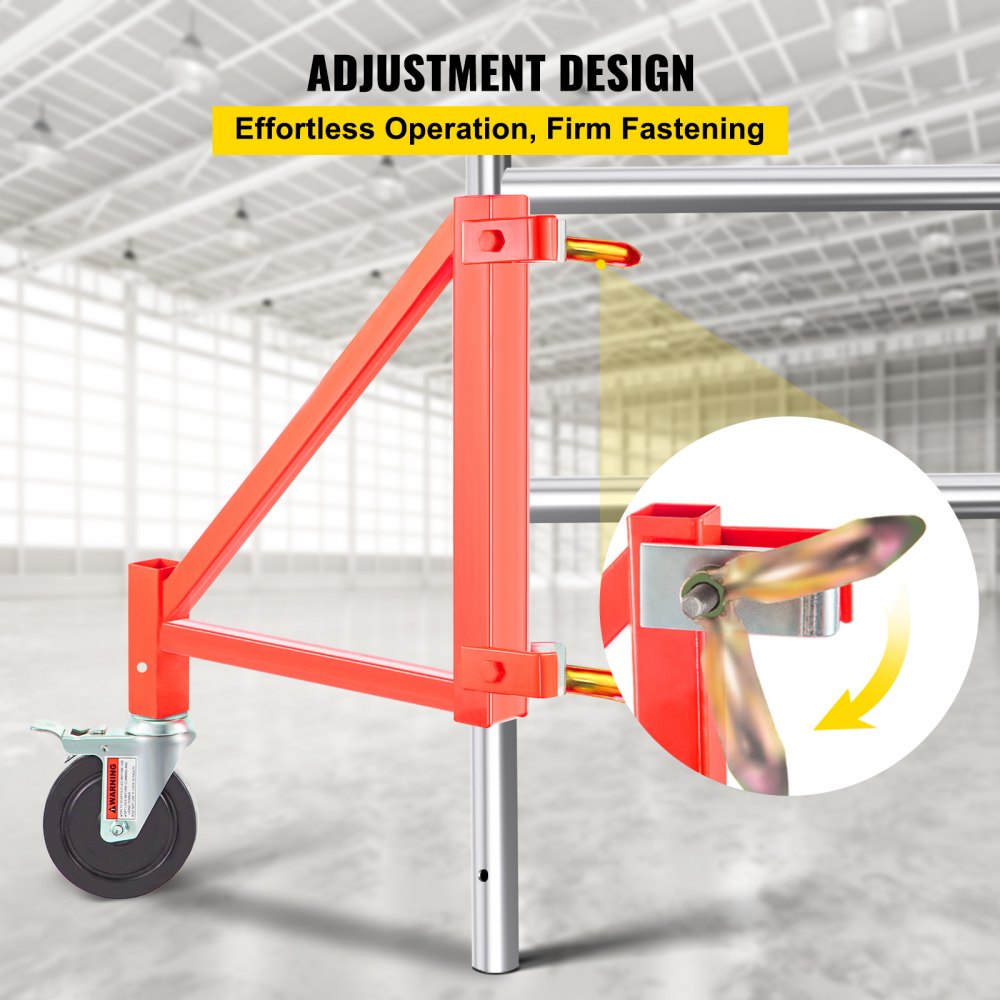 VEVOR Scaffold Outrigger Outrigger Set 18" x 18" 4 Pcs w/ Locking Pin ...