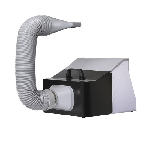 VEVOR Airbrush Spray Booth, Portable Hobby Airbrush Paint Spray Booth ...