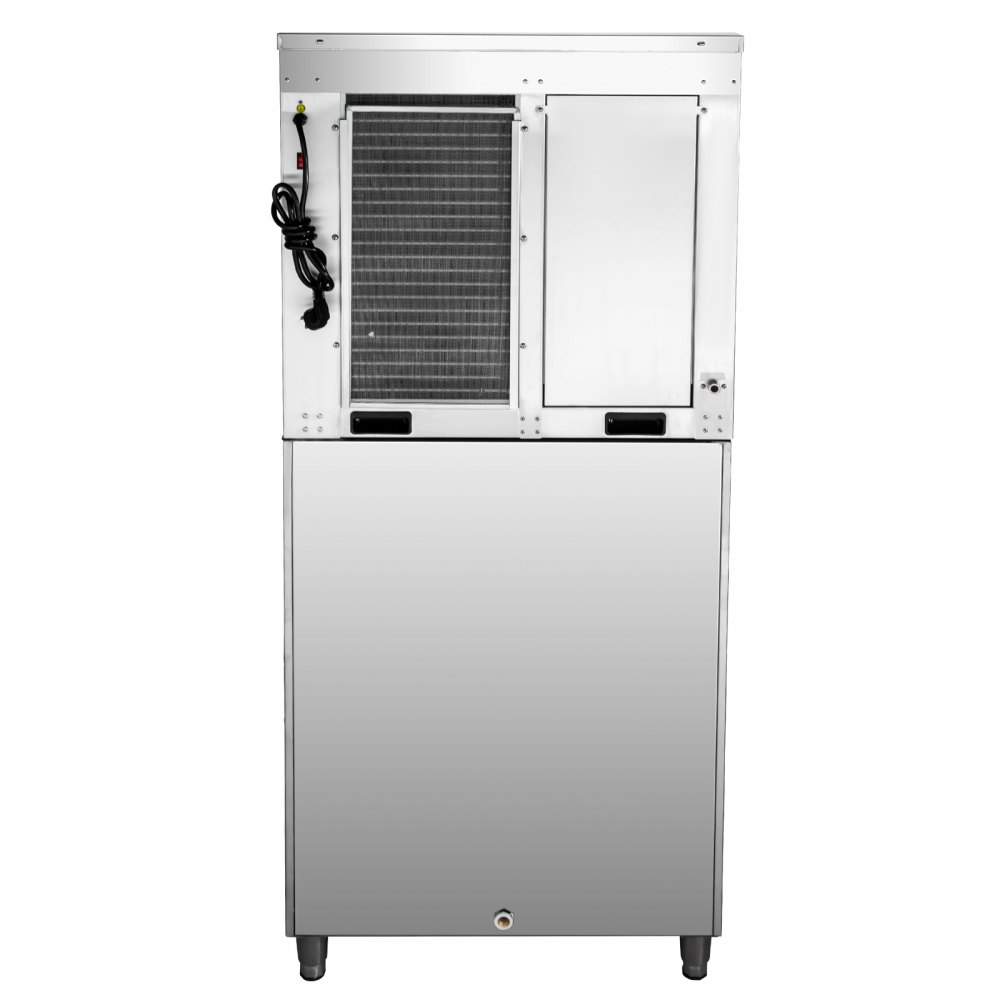 VEVOR Slice Ice Machine 570 LBS/24 H Ice-Making Capacity Slice Flake ...