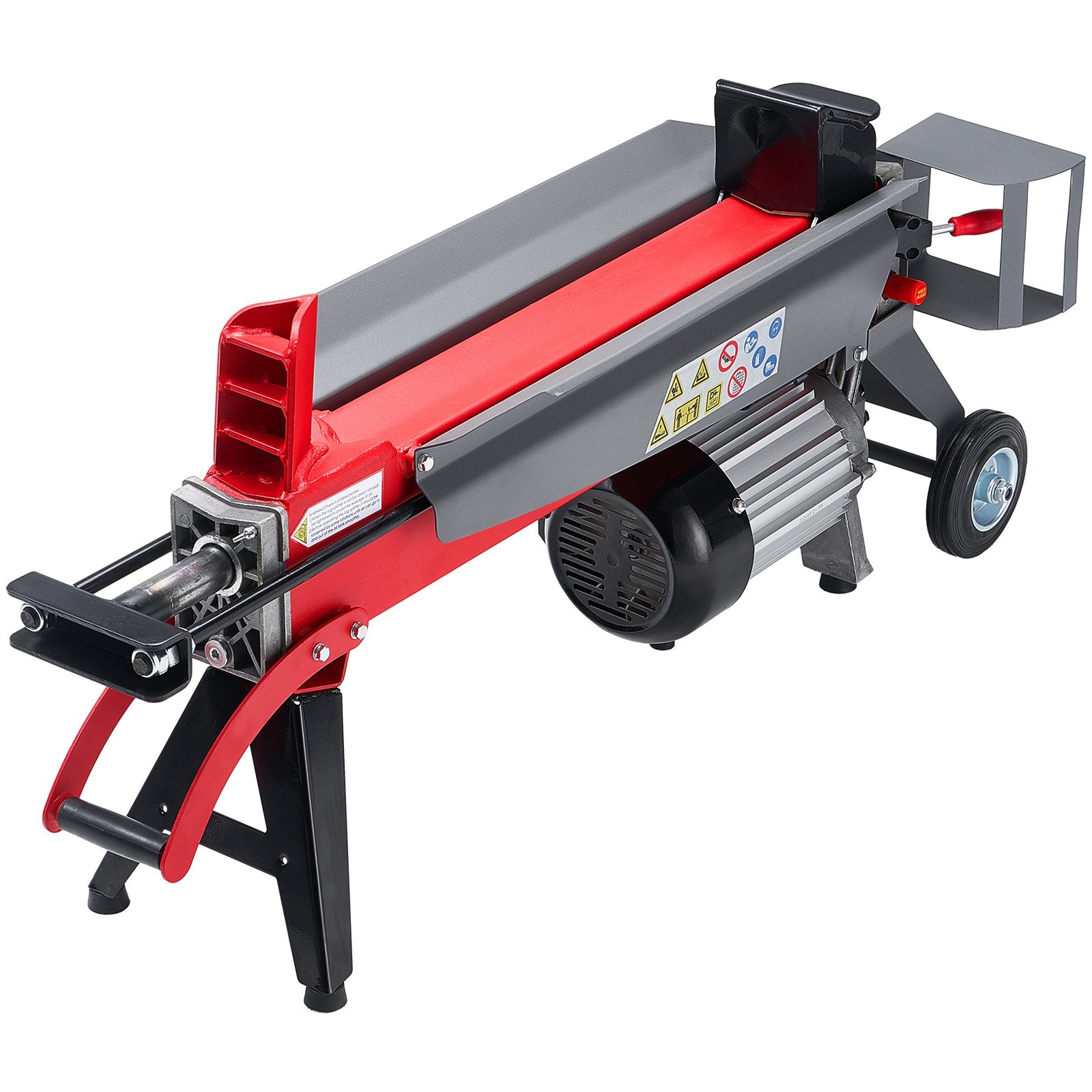 VEVOR Electric Log Splitter, 6.5T Force, 3400 RPM Log Splitter with 1. ...
