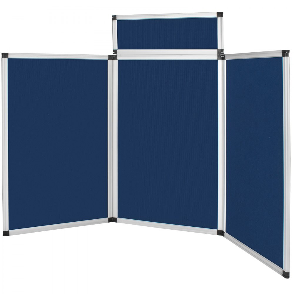 VEVOR Blue Folding Portable Display Board Exhibition Trade Show ...
