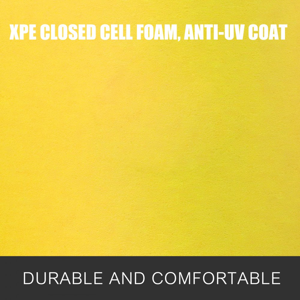 18×6Ft Water Pad Party Float with High Flotation Floating Foam Pad for ...