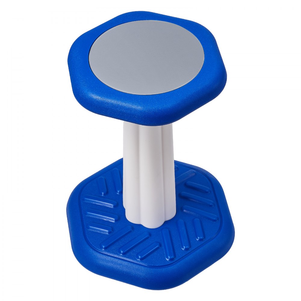 VEVOR ADHD Wobble Chair – 360°, 154 Lb, Age 7-14, Blue