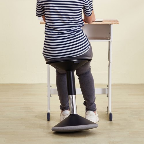 VEVOR Wobble Chair, Height-Adjustable (15.7-21.7") Active Chair ...