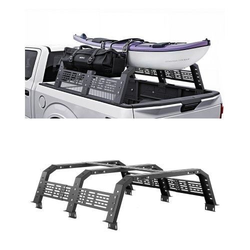Overland Truck Bed Rack 900 lbs Capacity Fit Full Size & Mid-Size ...