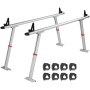 VEVOR Truck Rack, 800 lbs Capacity, 19-34in Adjustable Height, Aluminum ...