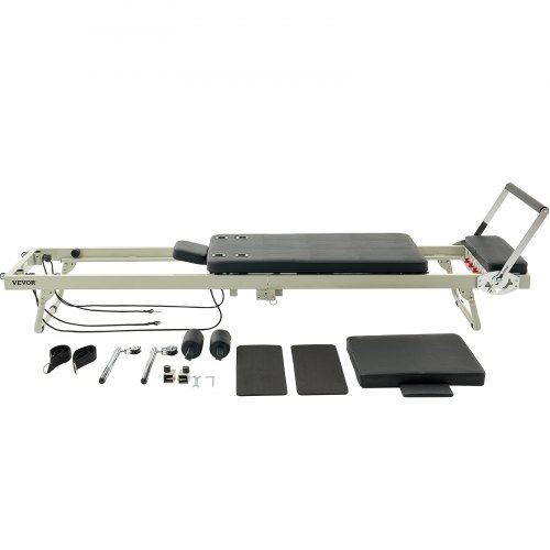 Foldable Pilates Reformer Pilates Machine Home Gym Equipment with ...