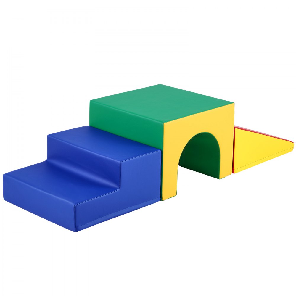 VEVOR Single Tunnel Climber, Toddler Playset, Foam Climbing Blocks for ...