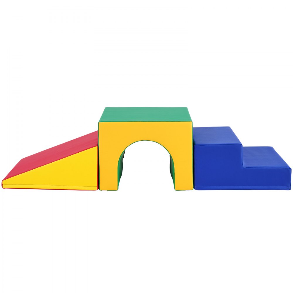 VEVOR Single Tunnel Climber, Toddler Playset, Foam Climbing Blocks for ...