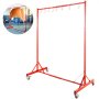 VEVOR Painting Rack 5ft-7ft Adjustable Height, Automotive Paint Stand 8 ...