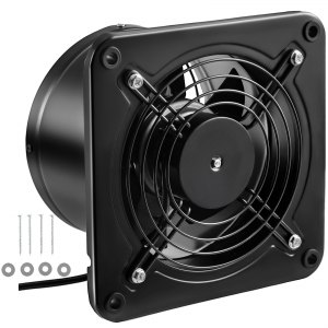 VEVOR Industrial Exhaust Fan, 8'' Ventilation Extractor,41W Commercial ...