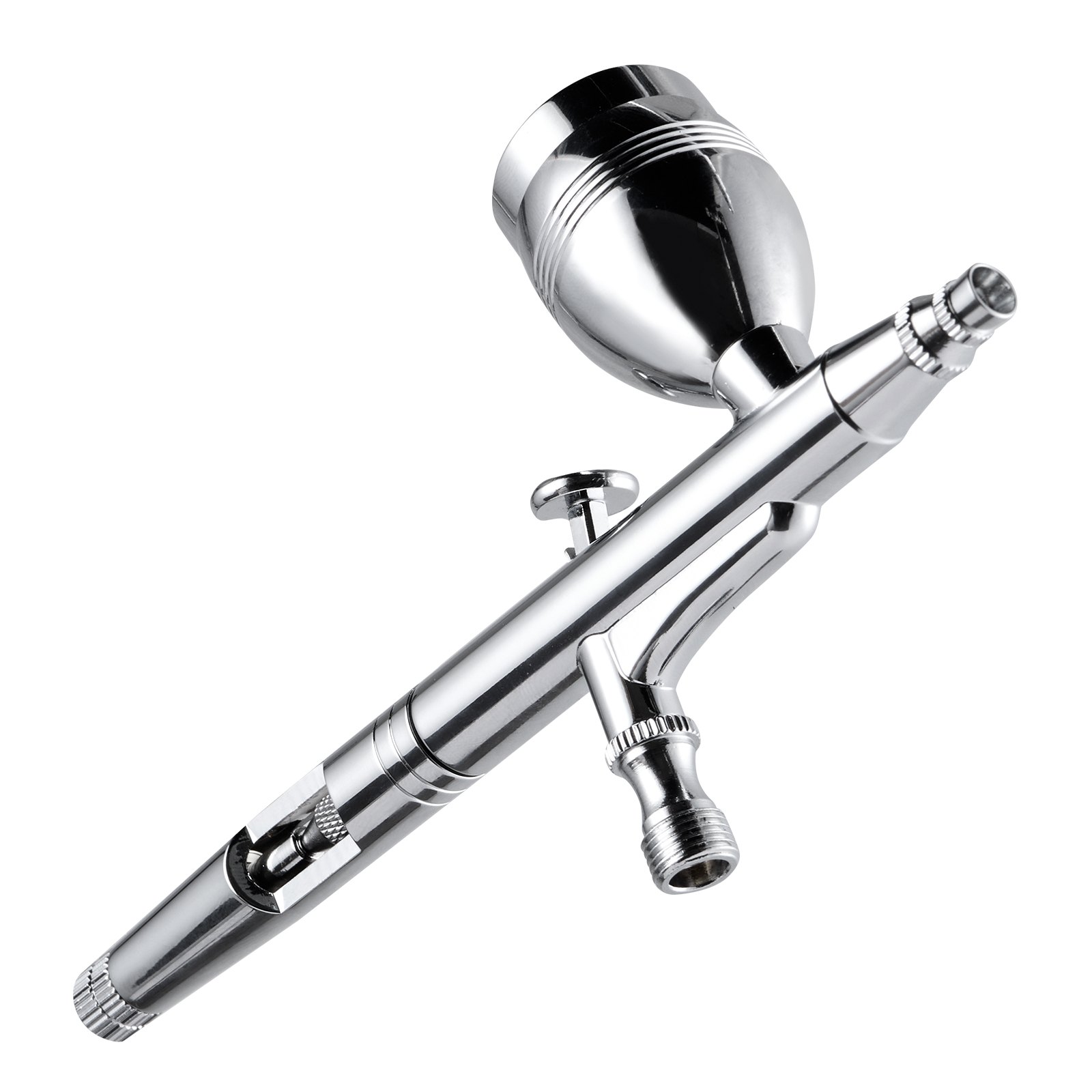 VEVOR Airbrush Gun, Dual Action Gravity Feed with 0.3 mm and 0.5 mm ...