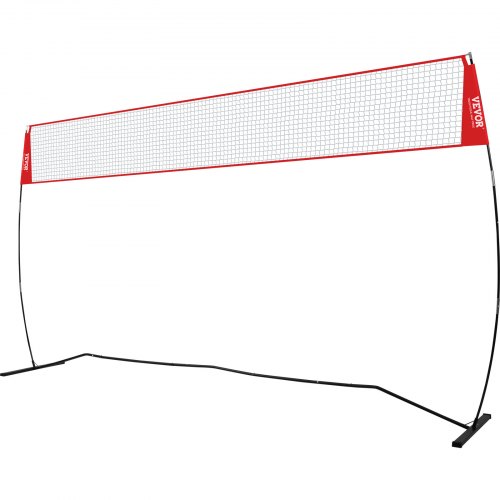 VEVOR Freestanding Volleyball Training Net for Indoor or Outdoor Use ...