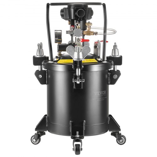 VEVOR Spray Paint Pressure Pot, 10 L/2.5 gal Fully Automatic Stirring ...