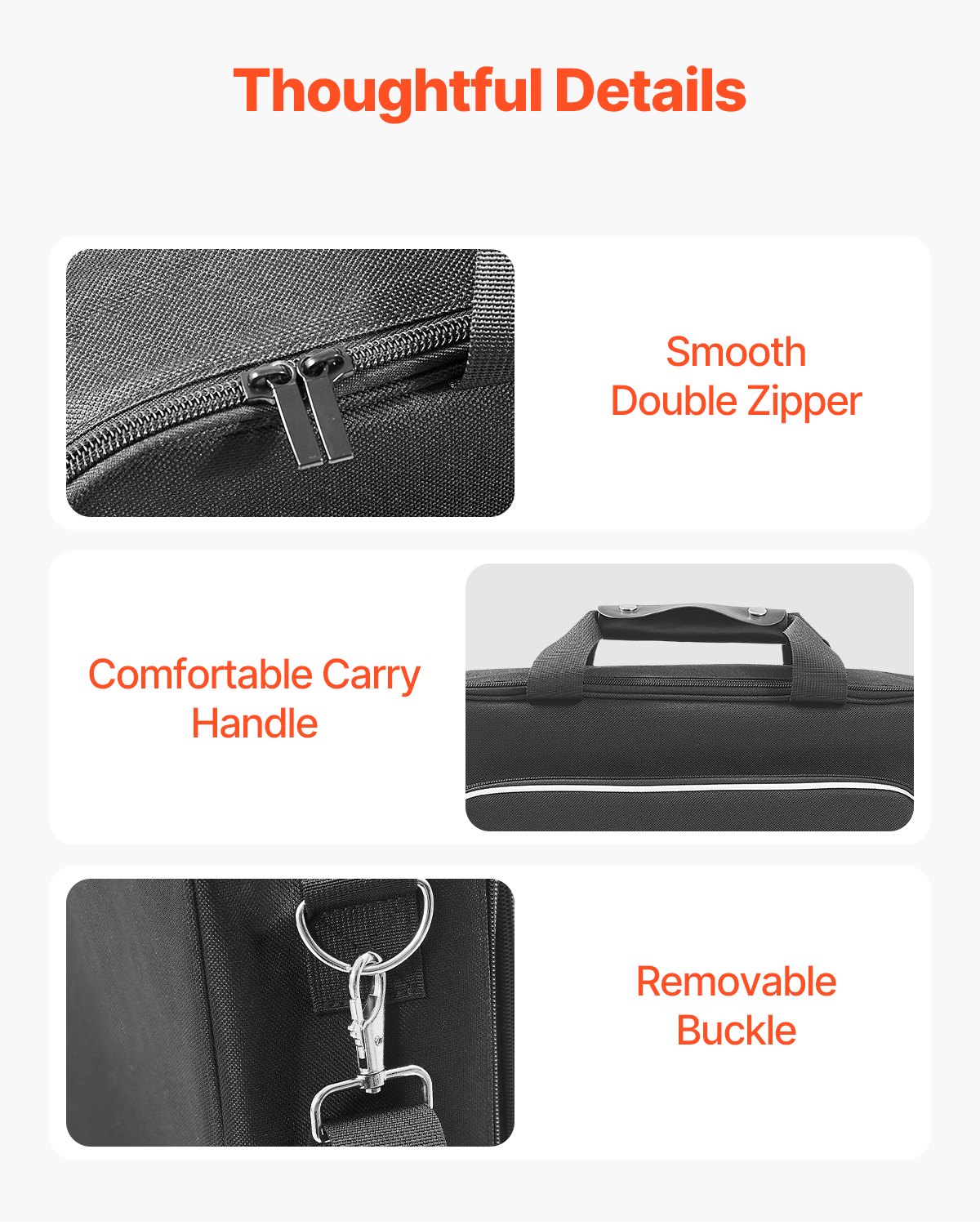 VEVOR Carrying Case for PS5 – 2020 & Slim 2023 Version