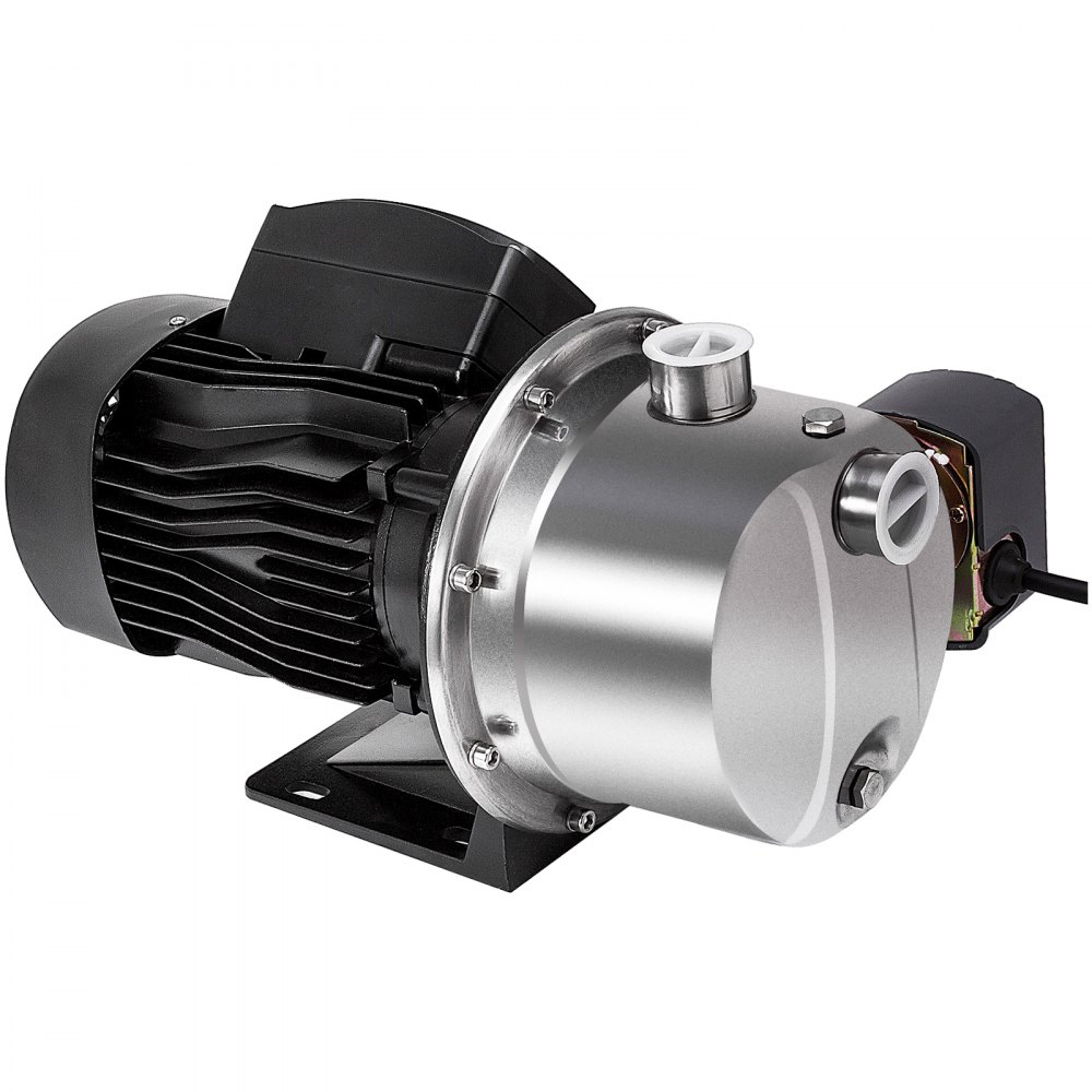 VEVOR Shallow Well Jet Pump with Pressure Switch (750W 1.0HP 17.6GPM ...