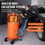 VEVOR 28 Gallon Vacuum Sand Blaster, Dustless Sandblaster with Built-in ...