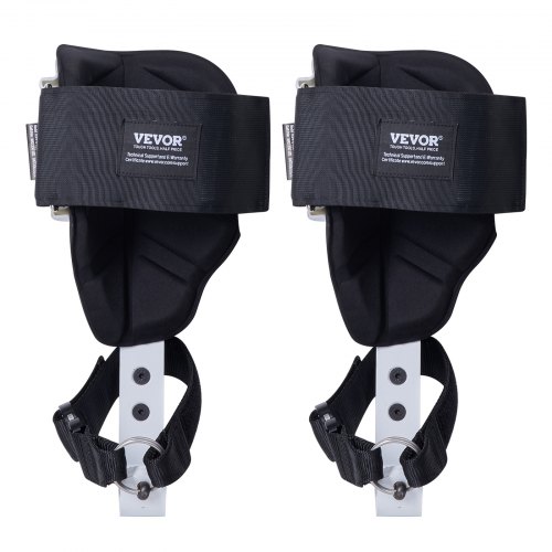 VEVOR Tree Climbing Spikes Climbing Spurs Gear Aluminum Arborist ...