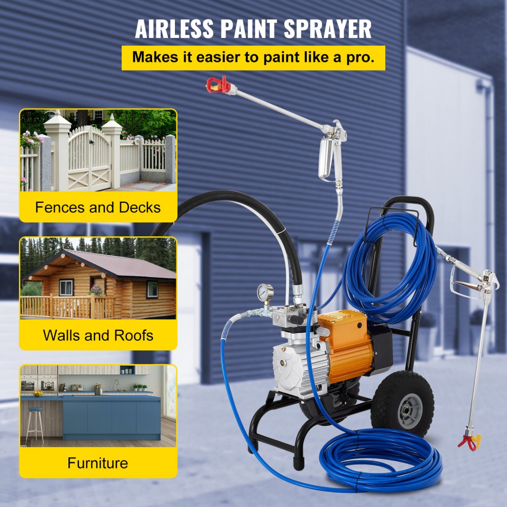 Spray paint machine for metal store
