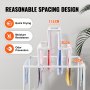 VEVOR PVC Towel Rack – 8-Bar Outdoor Pool Towel Stand