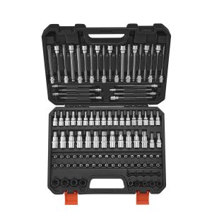 VEVOR hex bit socket set — SAE and Metric Durable Tool Kit