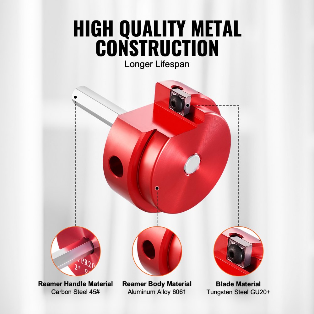 2 In PVC Pipe Reamer Tool Pipe Fitting Saver of Aluminum Alloy for SCH ...