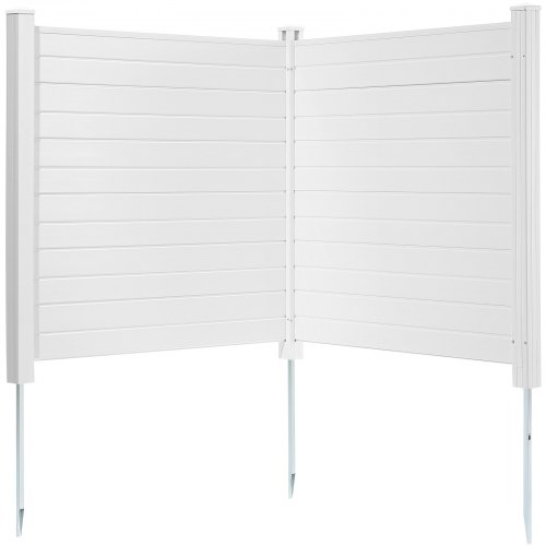 VEVOR Outdoor Privacy Screens, 50" W x 50" H Air Conditioner Fence ...