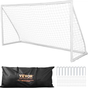 VEVOR But de football portable, filet de football de 3,7 x 1,8 m, filet ...