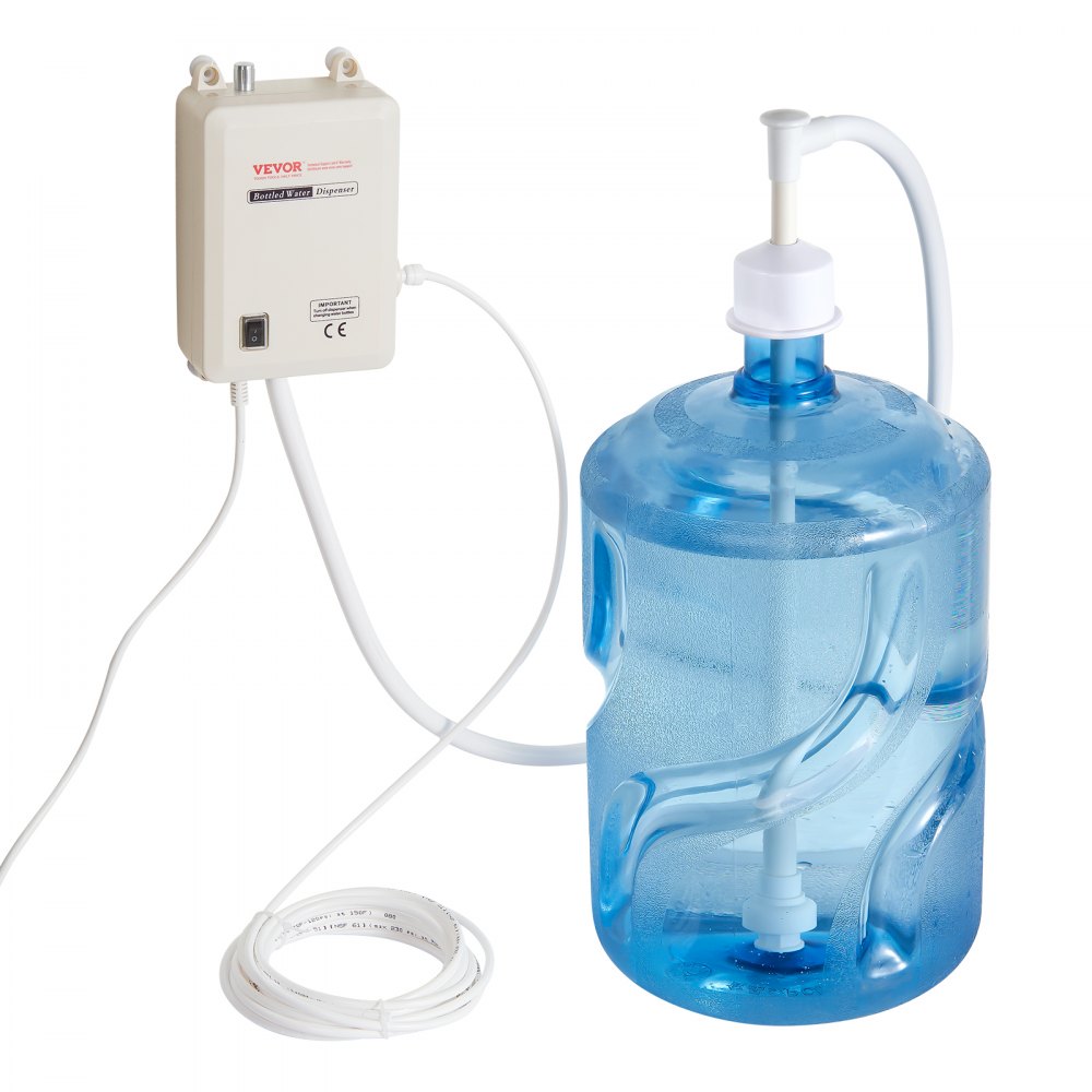 VEVOR Bottled Water Dispenser Pump System, 5 Gallon/18.9 L Dispensing ...
