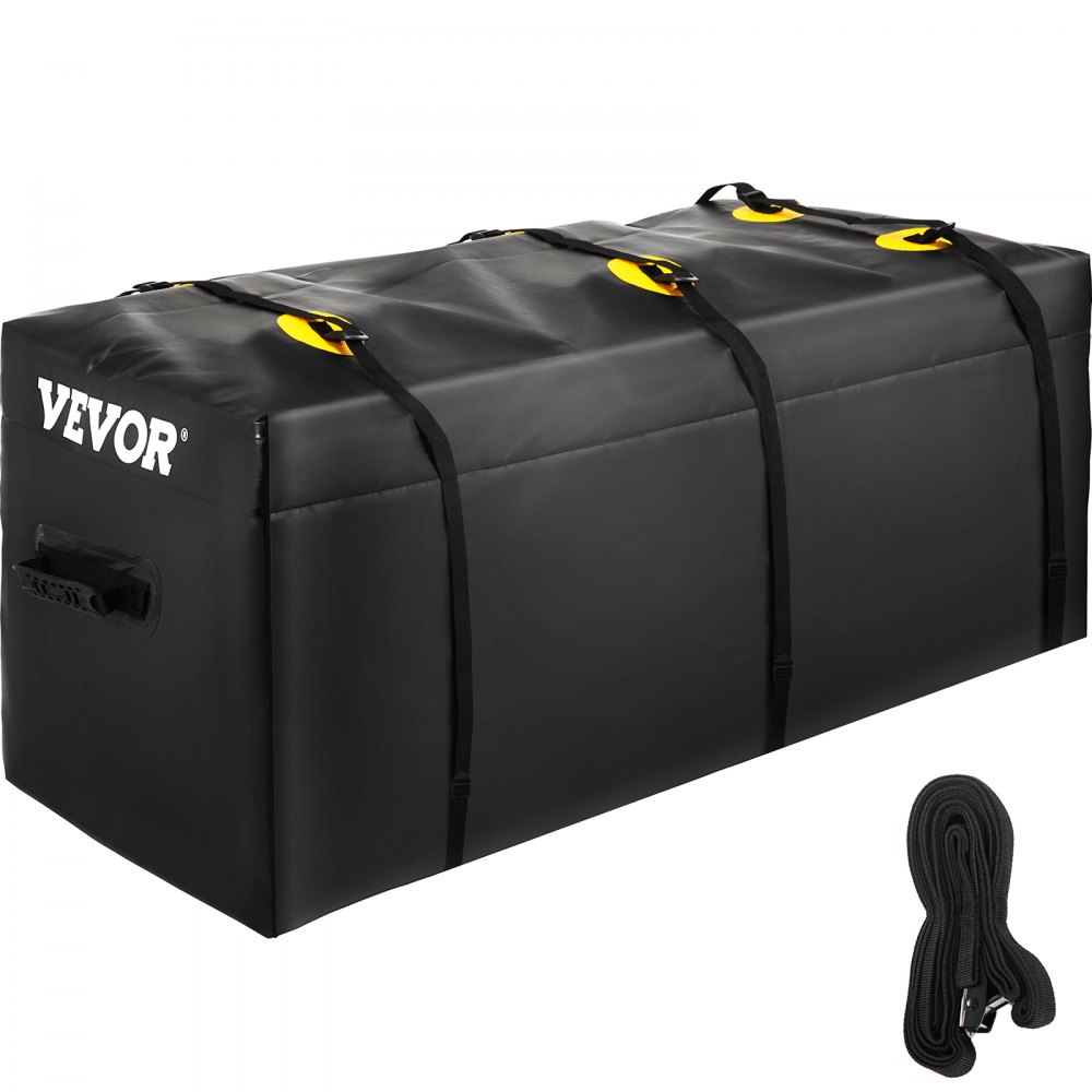 VEVOR Hitch Cargo Carrier Bag, Waterproof 840D PVC, 60"x24"x26" (22 ...
