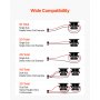 VEVOR Monoblock Car Amplifier, 3000W RMS MAX, 1/2/4 Ohm Stable, 1 ...