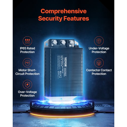 Golf Cart Speed Controller 48V 250A Motor Controller for EZGO TXT ...