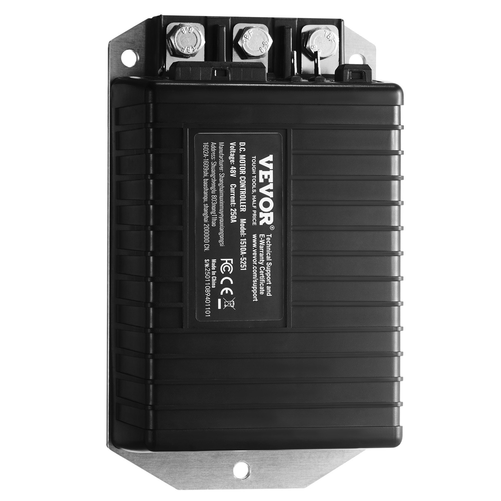 VEVOR Golf Cart Speed Controller, 48V & 250A, DC Motor Controller ...