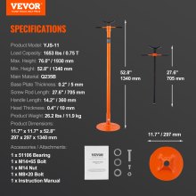 VEVOR Jack Stands - Reliable Lifting Solutions for Vehicles